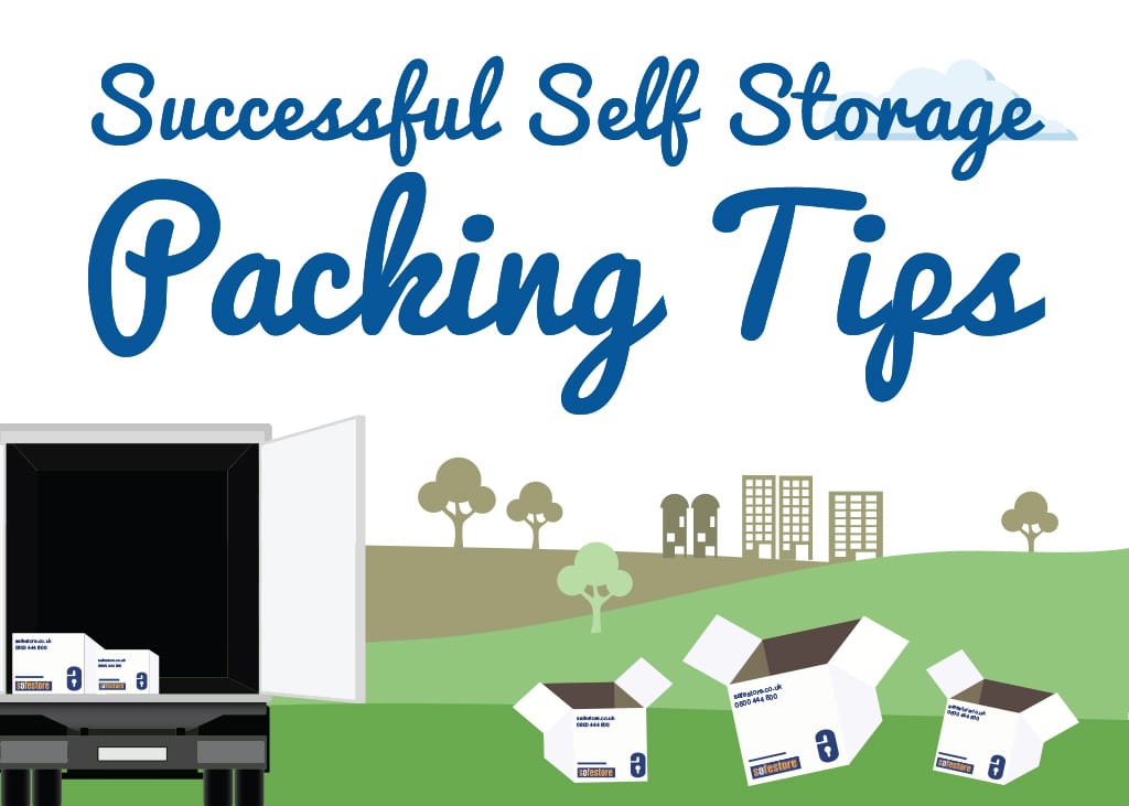 Infographic: Successful Self Storage Packing Tips | London Design Collective